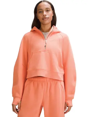 Lululemon Lululemon Scuba Oversized Half-Zip Hoodie Coral Kiss
