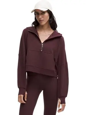Lululemon Lululemon Scuba Oversized Half-Zip Hoodie Goodnight Plum