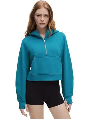 Lululemon Lululemon Scuba Oversized Half-Zip Hoodie Hawaiian Blue