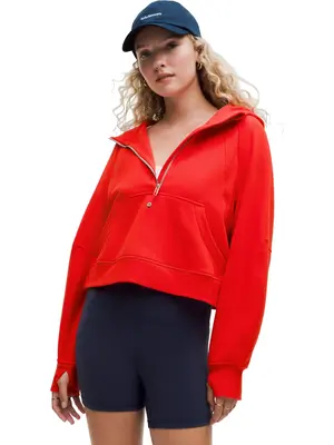Lululemon Lululemon Scuba Oversized Half-Zip Hoodie Hot Heat