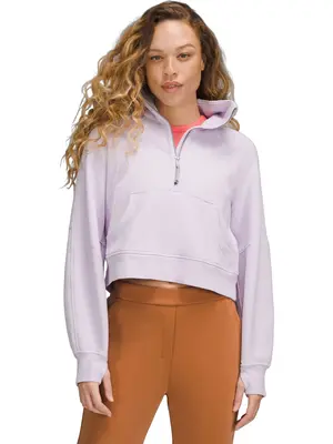Lululemon Lululemon Scuba Oversized Half-Zip Hoodie Lavender Dew