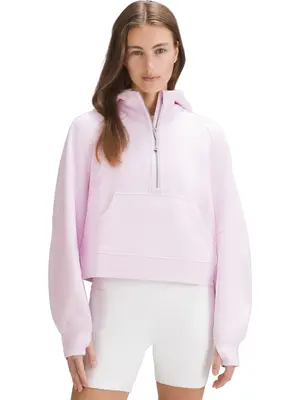 Lululemon Lululemon Scuba Oversized Half-Zip Hoodie Meadowsweet Pink