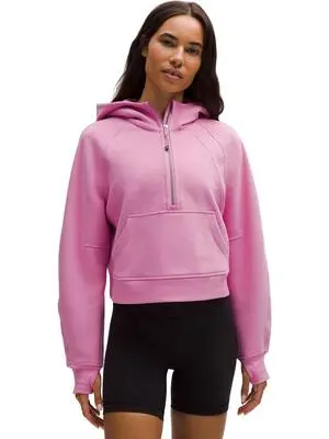 Lululemon Lululemon Scuba Oversized Half-Zip Hoodie Pink Frosting