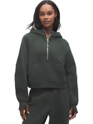 Lululemon Lululemon Scuba Oversized Half-Zip Hoodie Rainforest Green/gold