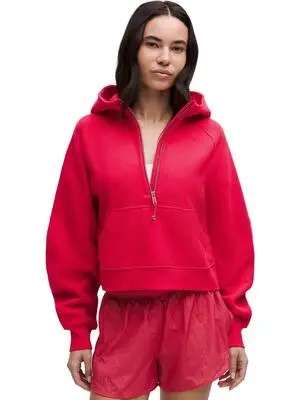 Lululemon Lululemon Scuba Oversized Half-Zip Hoodie Red Glow