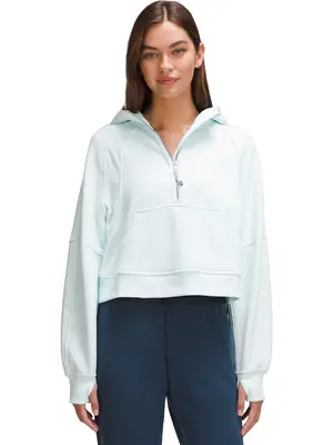 Lululemon Lululemon Scuba Oversized Half-Zip Hoodie Sheer Blue