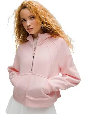 Lululemon Lululemon Scuba Oversized Half-Zip Hoodie Strawberry Milkshake