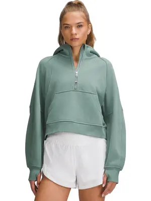 Lululemon Lululemon Scuba Oversized Half-Zip Hoodie Tidewater Teal