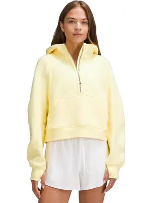 Lululemon Lululemon Scuba Oversized Half-Zip Hoodie Washed Yellow