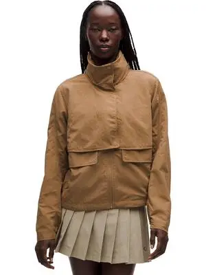 Lululemon Lululemon Always Effortless Classic-Fit Jacket Camel Brown