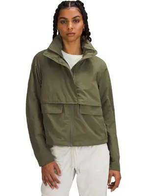 Lululemon Lululemon Always Effortless Classic-Fit Jacket Medium Olive