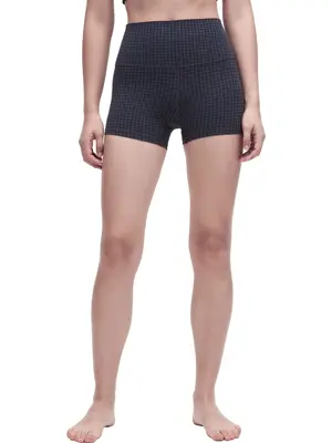 Lululemon Align™ High-rise Short 4 Micro Houndstooth Blue Multi