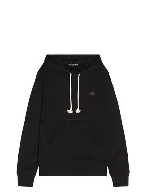 Acne Studios Fennis Face Hoodie - Black