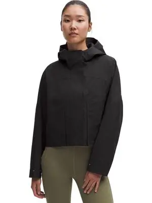 Lululemon Rain Chaser Cropped Jacket - Black