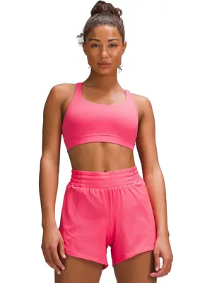 Lululemon Energy Bra Glaze Pink
