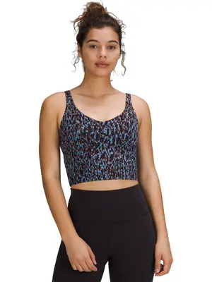 Lululemon Align™ Tank Top Leopard Camo Blue Nile Multi