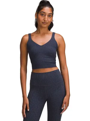 Lululemon Align™ Tank Top Micro Houndstooth Blue Multi