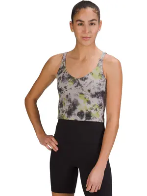 Lululemon Align™ Tank Top Radial Tie Dye Mauve Grey Multi