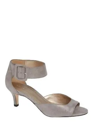 Pelle Moda Berlin Sandal - Pewter Suede