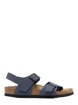 BIRKENSTOCK Leather New York Sandals - Blue