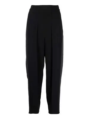 Stella McCartney Contrast-stitch Trousers - Black