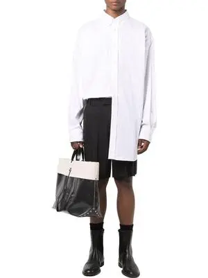 MAISON MARGIELA Long-length Button-up Shirt - White