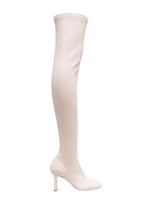 Stella McCartney Ivy" Over-the-knee Heeled Boots - Neutrals
