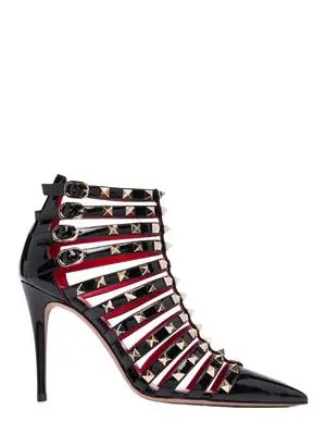 Valentino Garavani Rockstud Caged Sandals - Black