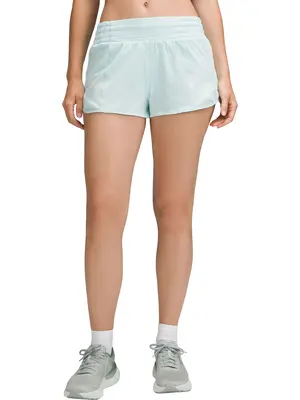 Lululemon Hotty Hot High-Rise Lined Short 2.5" Ideal Mint