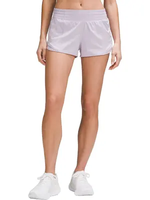Lululemon Hotty Hot High-Rise Lined Short 2.5" Lilac Ether