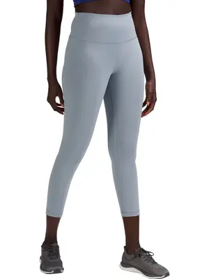 Lululemon Wunder Train High-Rise Crop 23 Chambray