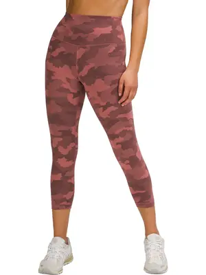 Lululemon Wunder Train High-Rise Crop 23 Printed