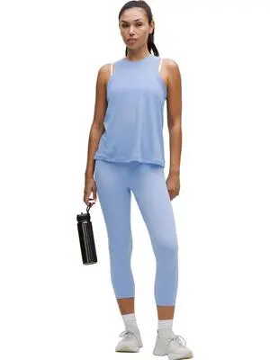 Lululemon Wunder Train High-Rise Crop 23 Sinatra Blue
