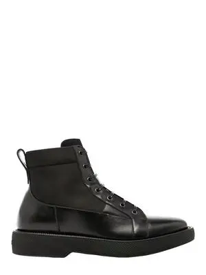 FERRAGAMO Paul Lace-up Ankle Boots - Black