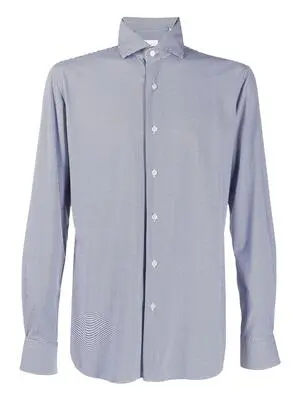 XACUS Check-print Button-up Shirt