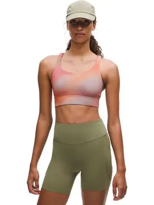 Lululemon Energy Longline Bra Chroma Drift Multi