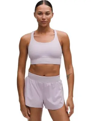 Lululemon Energy Longline Bra - Faint Lavender