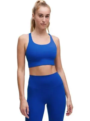 Lululemon Energy Longline Bra Galactic Cobalt
