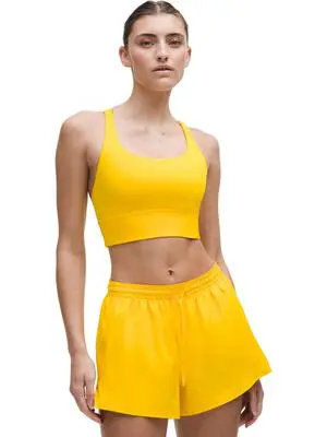 Lululemon Energy Longline Bra Maize Yellow