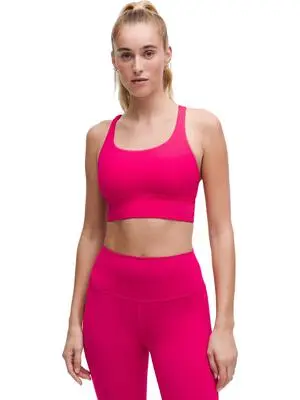 Lululemon Energy Longline Bra Passionate