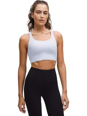 Lululemon Energy Longline Bra Serene Blue
