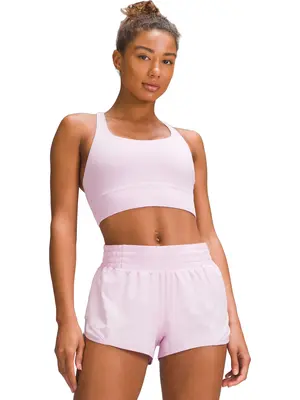 Lululemon Energy Longline Bra Vitapink