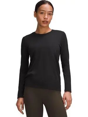 Lululemon Relaxed Long-Sleeve Shirt Black