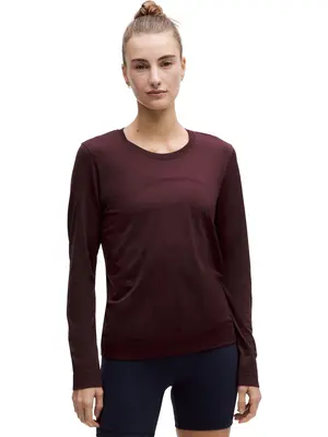 Lululemon Relaxed Long-Sleeve Shirt Garnet/garnet