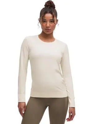 Lululemon Relaxed Long-Sleeve Shirt Light Ivory