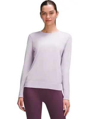 Lululemon Relaxed Long-Sleeve Shirt Lilac Ether/lilac Ether