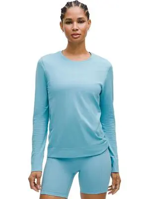 Lululemon Relaxed Long-Sleeve Shirt Washed Blue