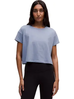 Lululemon Cates T-Shirt Blue Willow