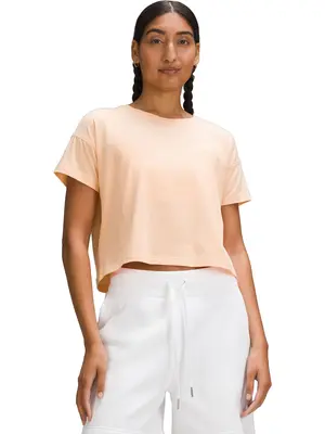 Lululemon Cates T-Shirt Peach Bellini
