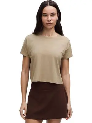 Lululemon Cates T-Shirt Sheer Oak